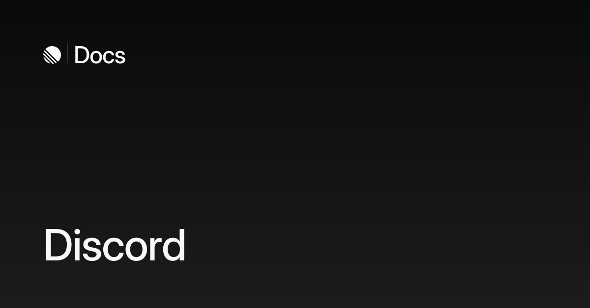 Discord – Linear Docs