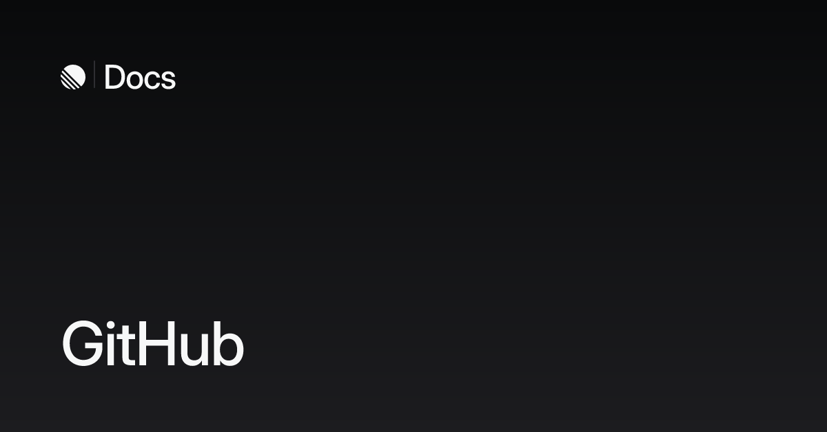 GitHub – Linear Docs