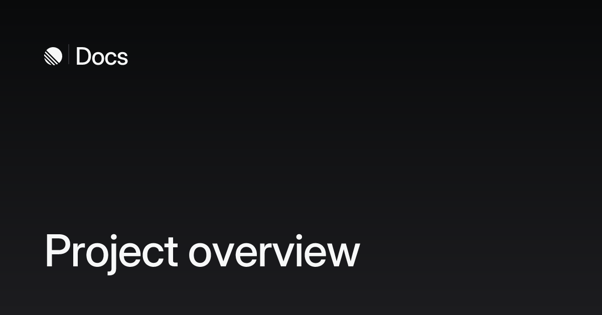 Project overview – Linear Docs