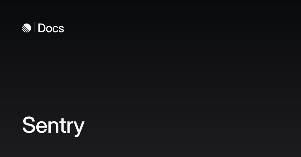 Sentry – Linear Docs