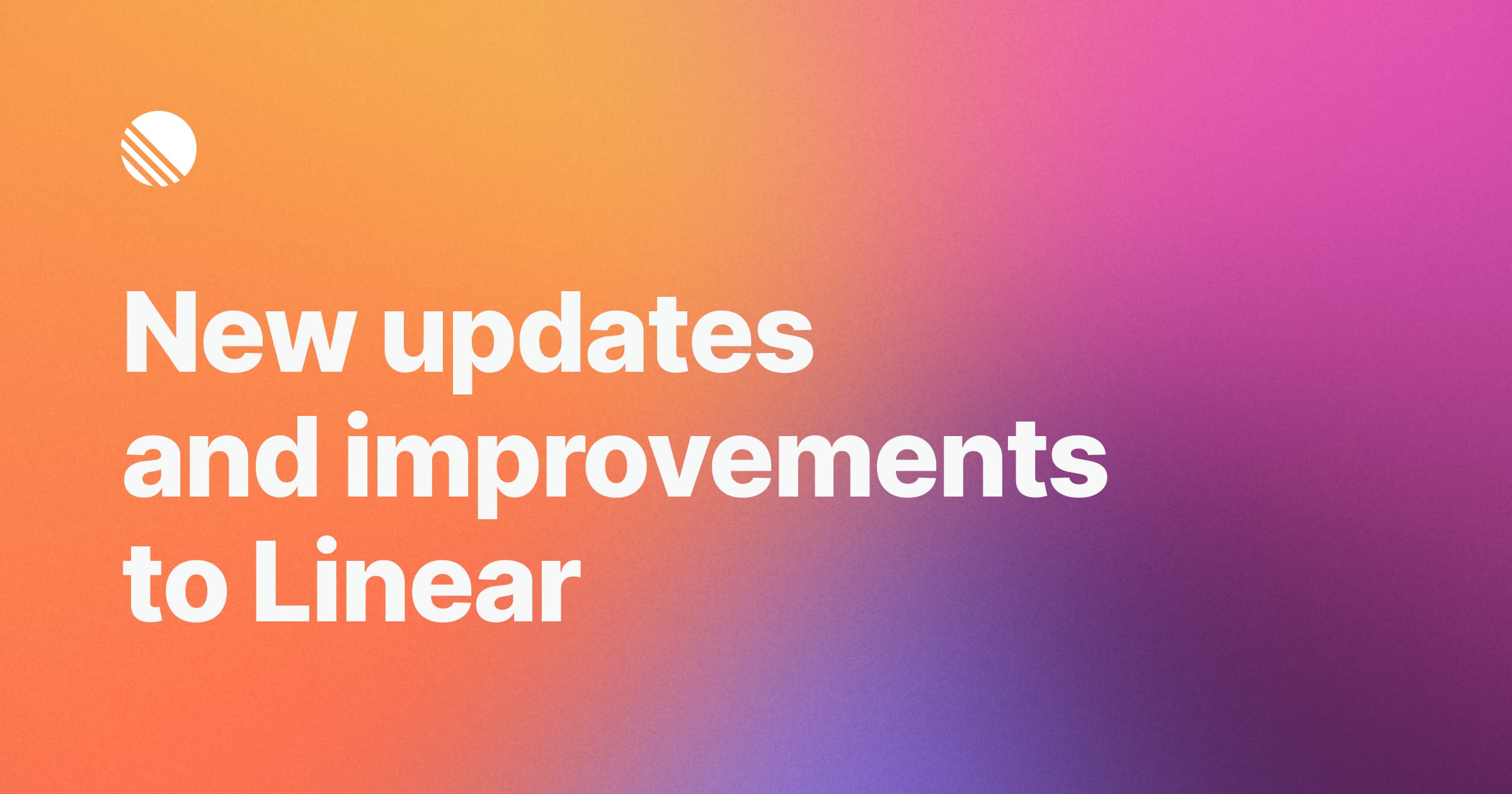 Changelog Linear